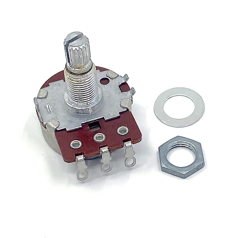 Audio Taper Electric Guitar M500K ohm Volume Potentiometer | Reverb