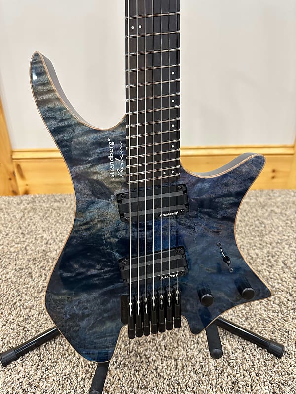 Strandberg Sugi Guitars J7 Premium "Grotta Azzurra" #1711003 | Reverb