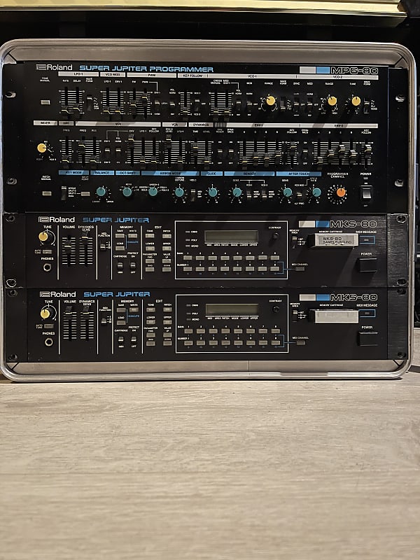 MKS-80 Super Jupiter Rev 5 with MPG-80 Programmer and VST | Reverb