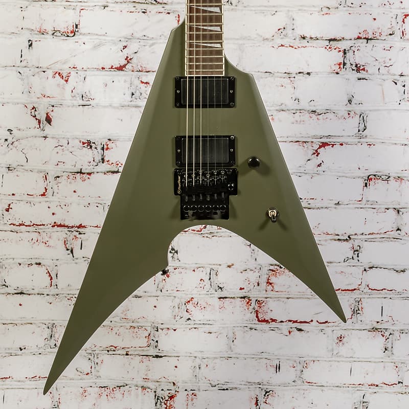 LTD - ARROW-200 - V Electric Guitar w/ Floyd, Charcoal Satin | Reverb