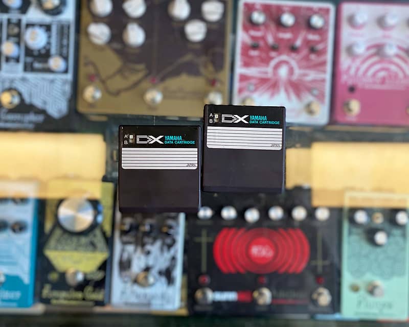Yamaha DX Data Cartridges 1 & 2 | Reverb