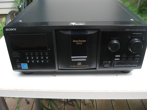 Sony CDP-CX355 CD player 300 Disc Free ship | Reverb