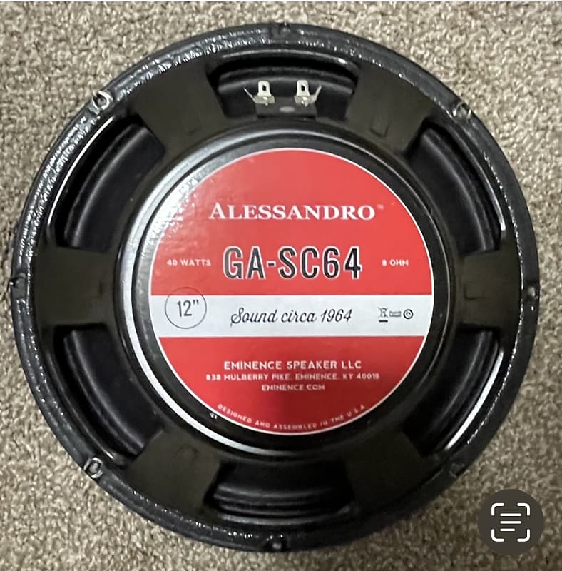 Eminence GA-SC64 | Reverb