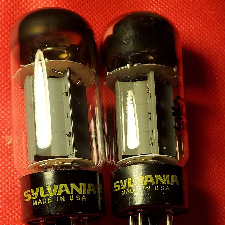 Sylvania 6l6 Matched Set | Reverb