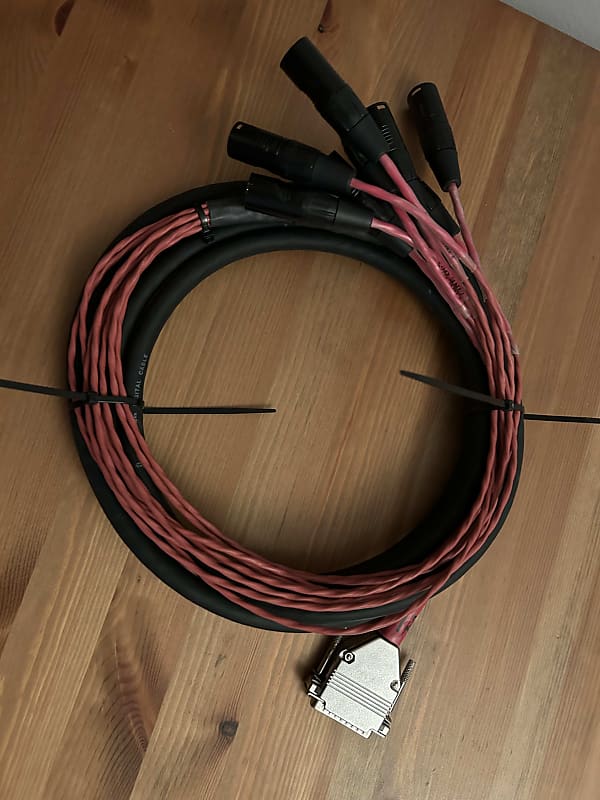 Avid DB25 to XLR Male 12 foot Cable 2017 | Reverb
