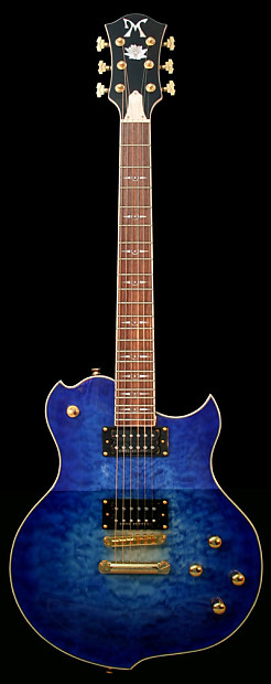Minarik Lotus Studio Xtreme Ocean Burst Electric Guitar | Reverb