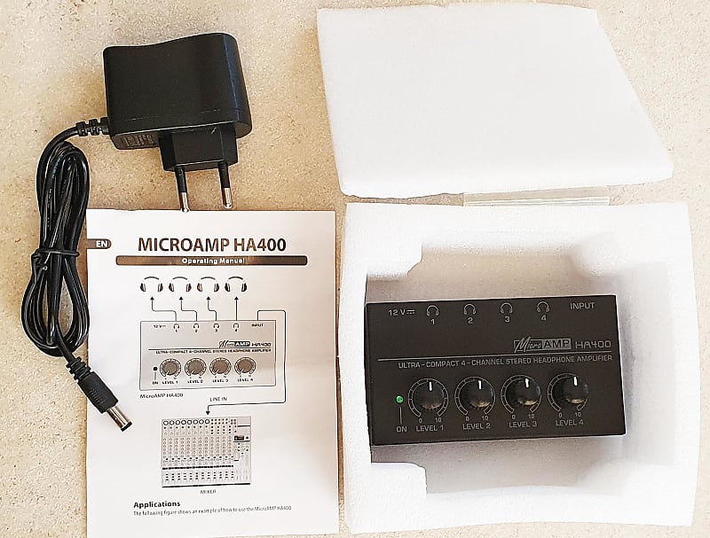 Micro-Amp HA400 2012 - Schwarz | Reverb