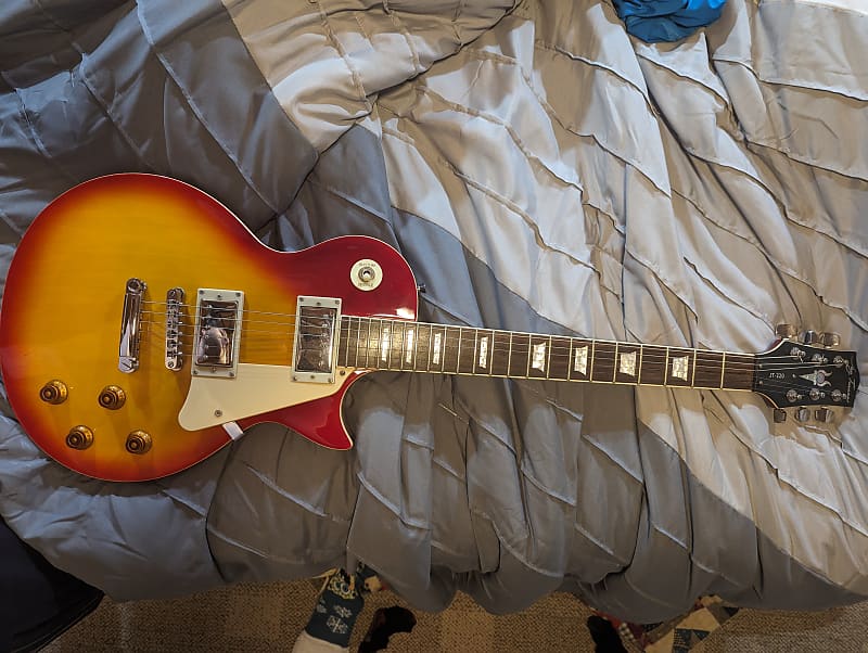 Jay Turser JT-220 les paul - Sunburst | Reverb