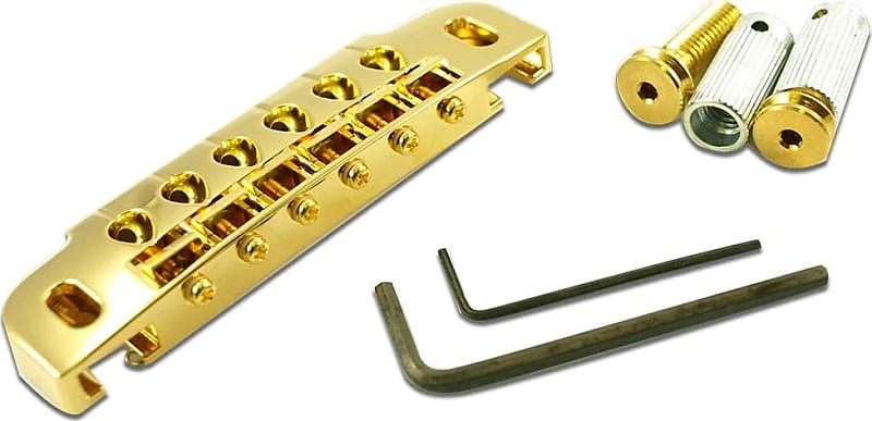 Gotoh Combination Bridge Gold | Reverb