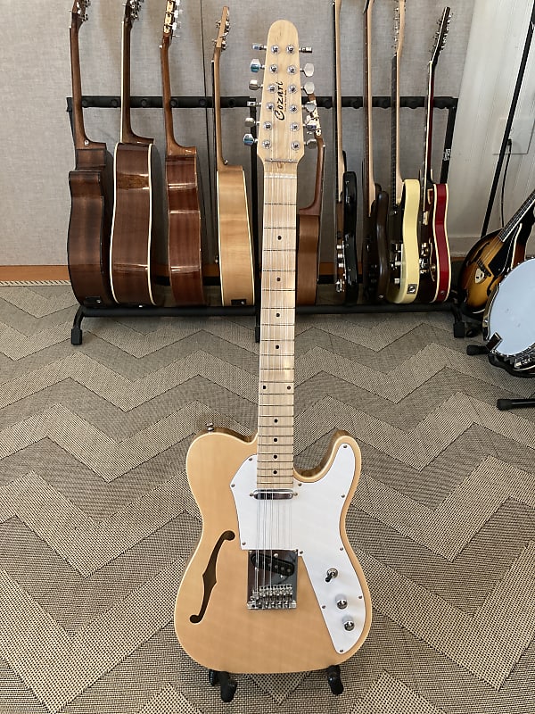 Cozart 12 String Tele Style with semi hollow body Light | Reverb
