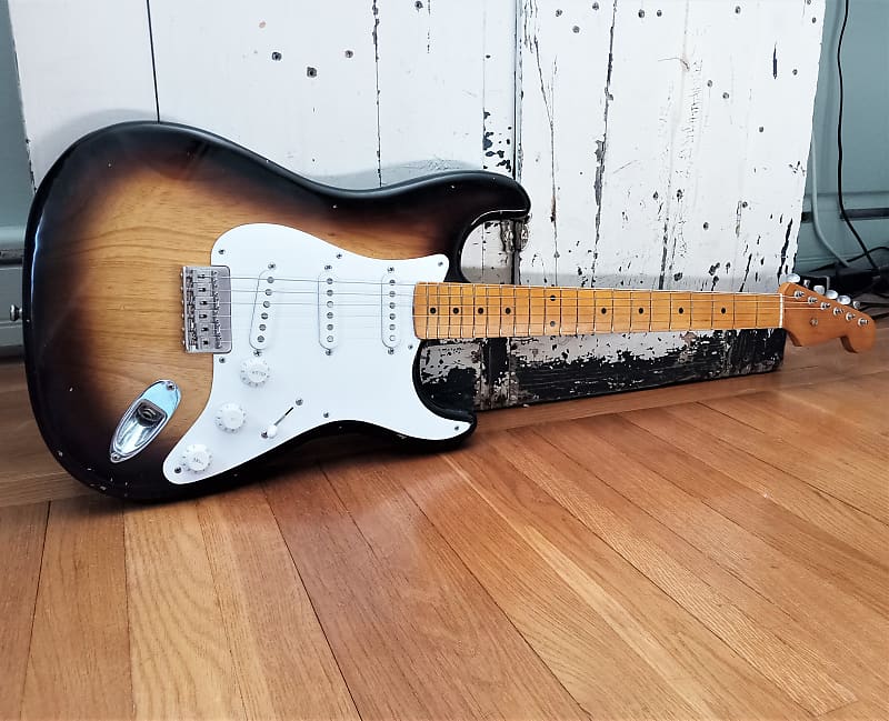 2-Tone Sunburst Partscaster Stratocaster | Reverb