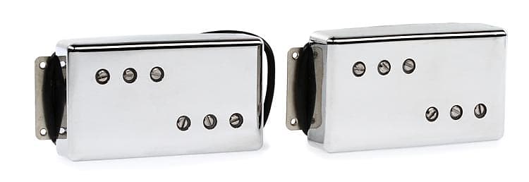 Mojotone '72 Clone Humbucker 2-piece Pickup Set - Chrome | Reverb
