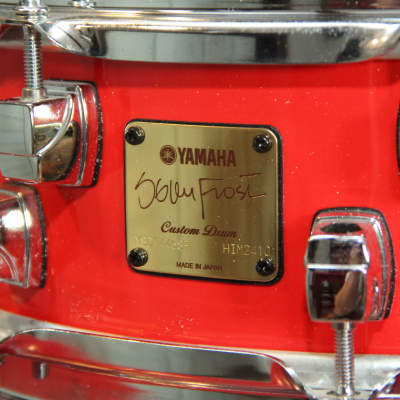 RARE!!! Yamaha Soren Frost Signature snare drum only 40 made | Reverb