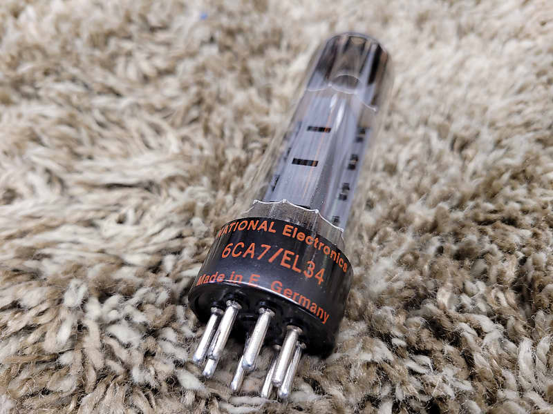 National Electronics EL34/6CA7 Tube 1970s | Reverb UK