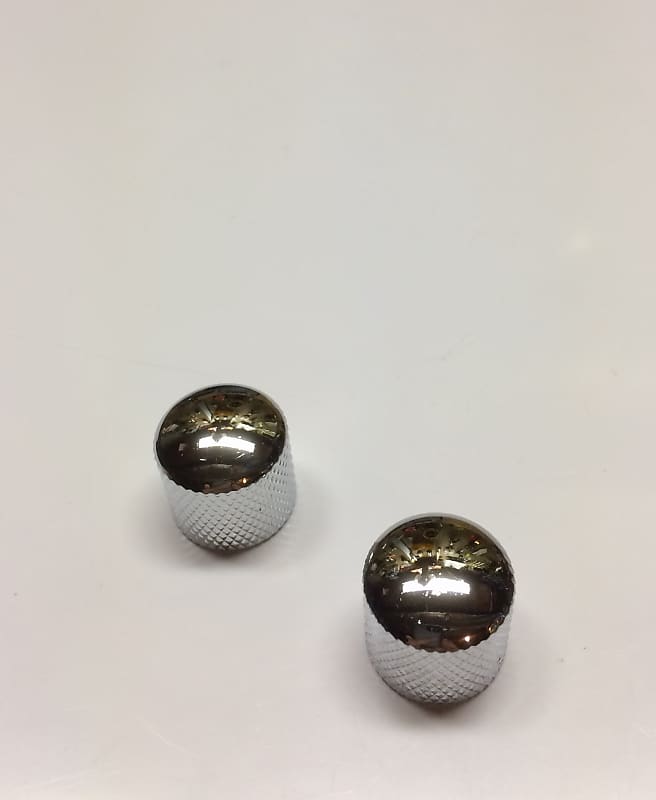 Domed Telecaster Style Knobs Chrome | Reverb