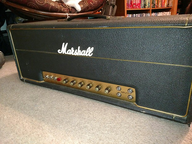Marshall 1986 Bass Plexi 50 Watts 1969 | Reverb