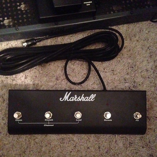 Marshall JCM 2000 TSL 100 Footswitch Black | Reverb