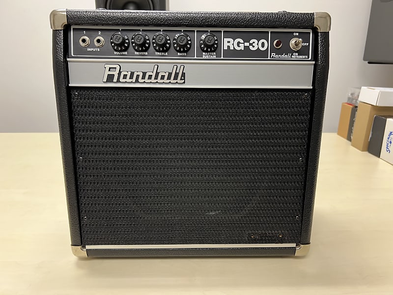 Randall RG-30 - black - Solid State - Pantera Dimebag - | Reverb UK