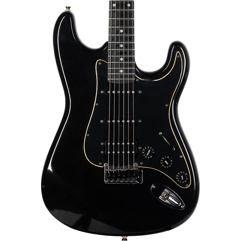 Dean Guitars Z 87 Stratocaster Style Electric Guitar - Black | Reverb