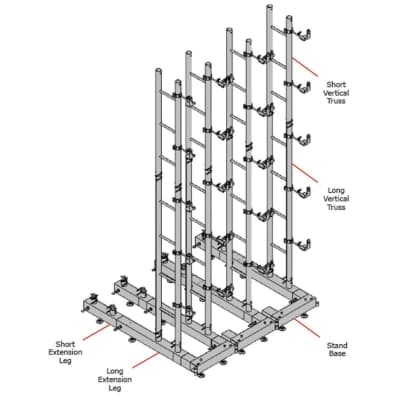 Blizzard Lighting Long Extension Leg Stacking System | Reverb