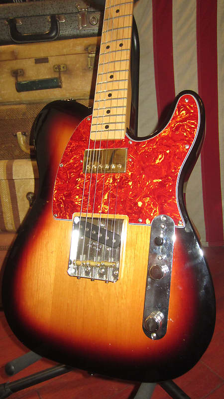 ~2017 Fender Parts Telecaster Custom Sunburst | Reverb