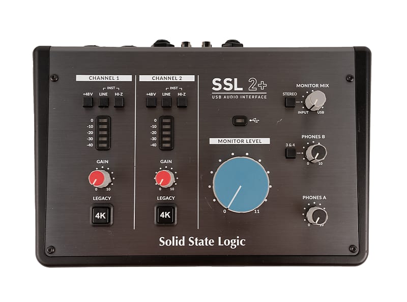 Solid State Logic SSL 2+ USB Audio Interface [USED] | Reverb UK
