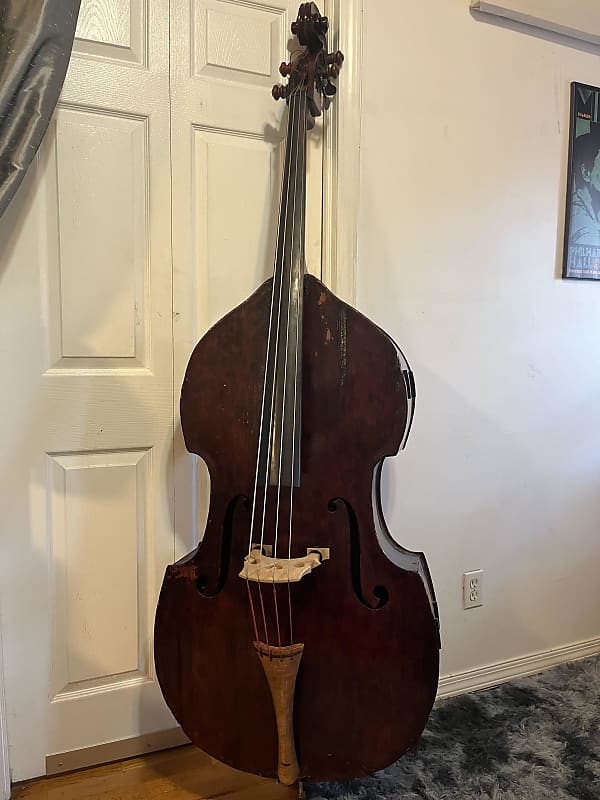 1880's Tyrolean Flatback Upright Bass | Reverb