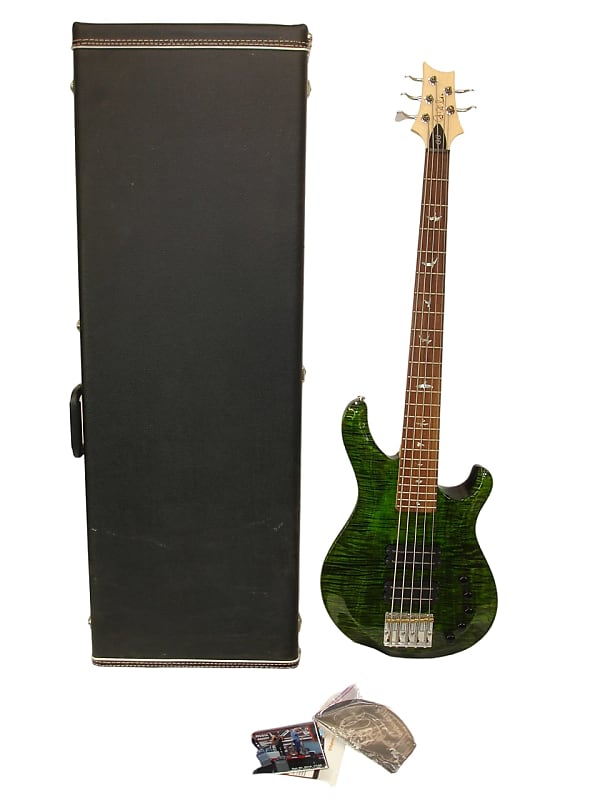 2014 PRS GG Gary Grainger Signature 10-Top 5-String Bass, | Reverb