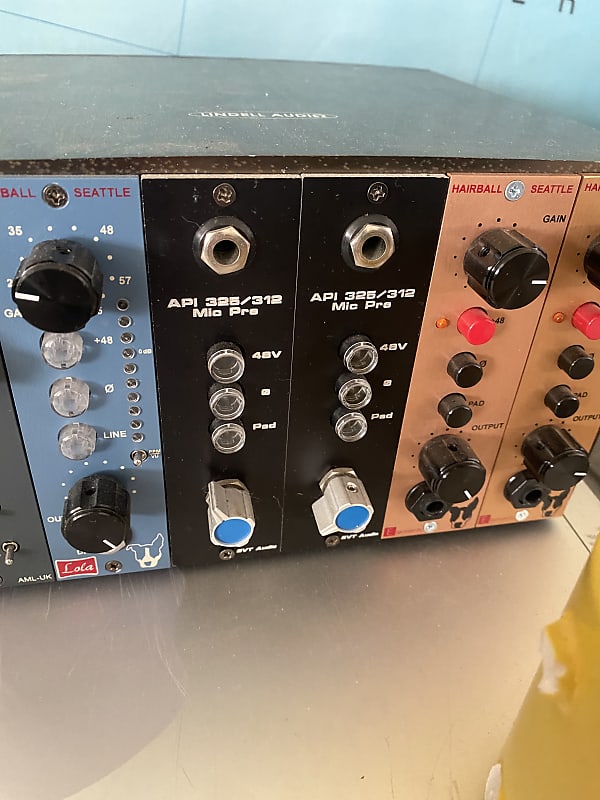 API 312 / 325 Mic Pres • 500 Series • Wally Heider • | Reverb