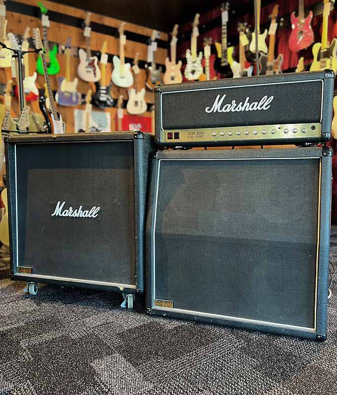 Marshall JCM 800 2210 Full Stack w/ Lead Series 1960A & 1960B | Reverb
