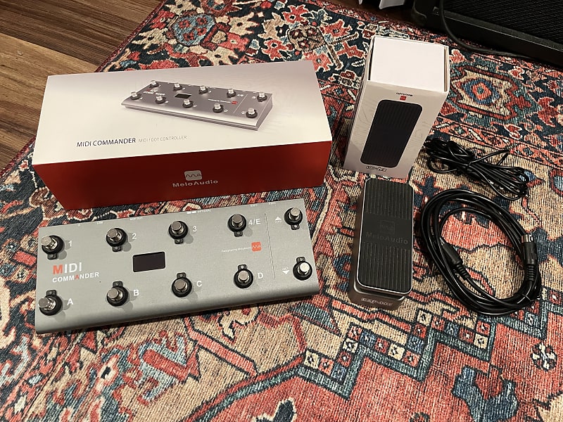 Melo Audio Midi Commander Midi Controller & EXP-001 | Reverb