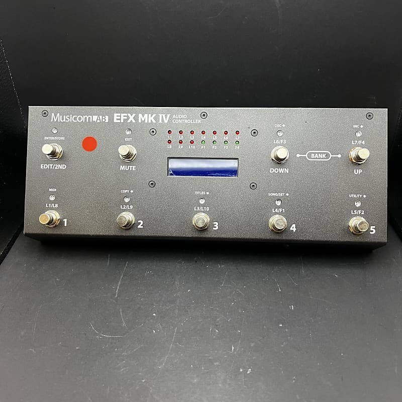 Musicomlab Efx Mk Iv Pedal Audio Controller | Reverb