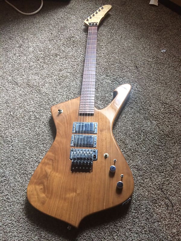 Warmoth Iceman 2010 Walnut (OG Floyd Rose, Lace Hammerclaws) | Reverb