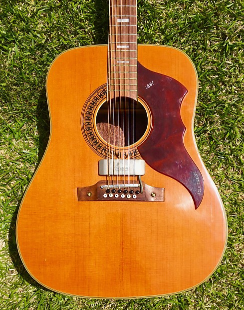 60's Vox 12 String Acoustic | Reverb