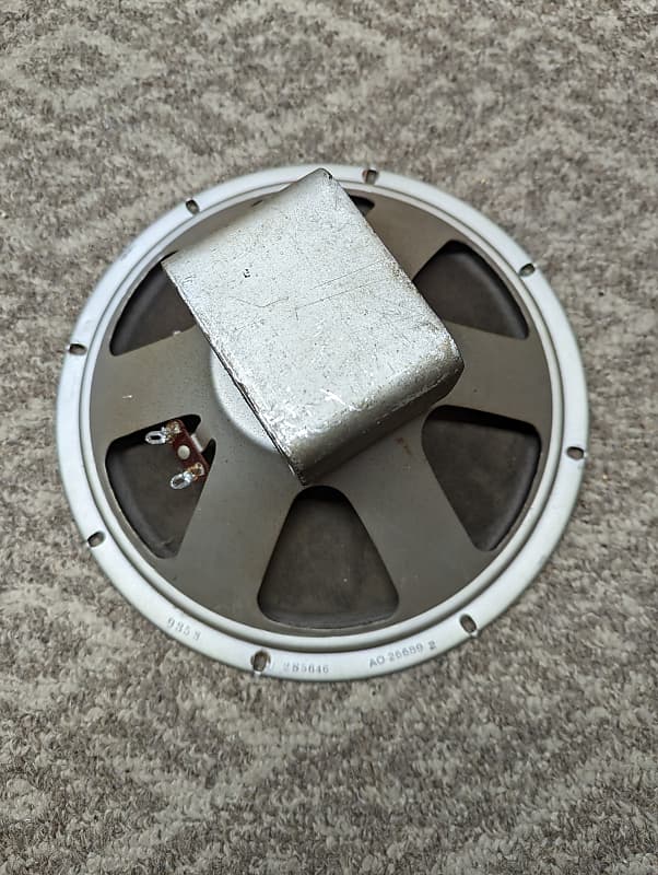 Vintage Rola 8 ohm 10" speaker | Reverb