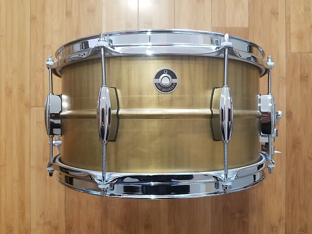 Snares - Q Drum Co. 7x14 Gentlemen's Brass Snare Drum | Reverb