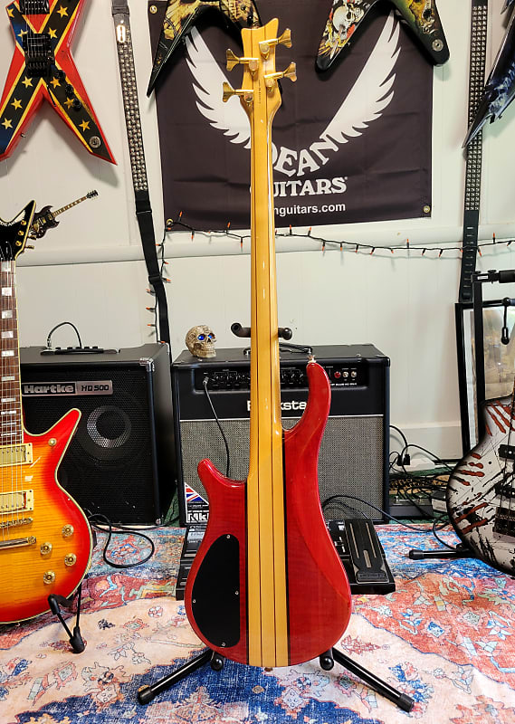 Dean Razor NT Bass Quilt Maple Top guitar | Reverb