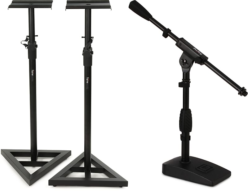 Gator Frameworks GFW-SPK-SM50 Studio Monitor Stands Bundle | Reverb