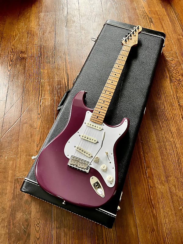 LSL Saticoy "Raspberry" Custom Color - 7.1 lb, Crazy Flamed | Reverb