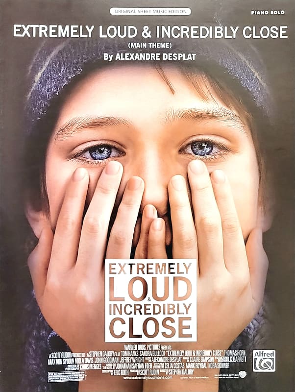 Extremely Loud and Incredibly Close- Original Piano Sheet | Reverb