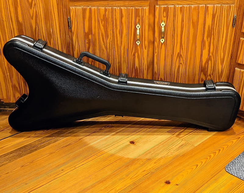 SKB Flying V Hardshell ATA TSA Flight Guitar Case Case 4 | Reverb