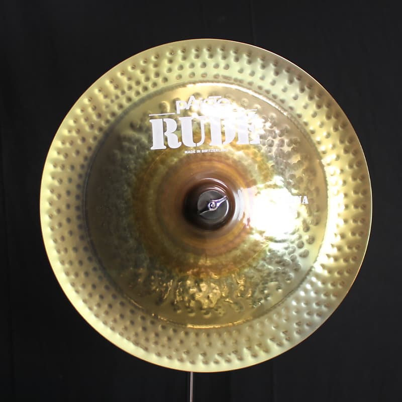 Paiste 18" Rude China - 1375g (video demo) | Reverb