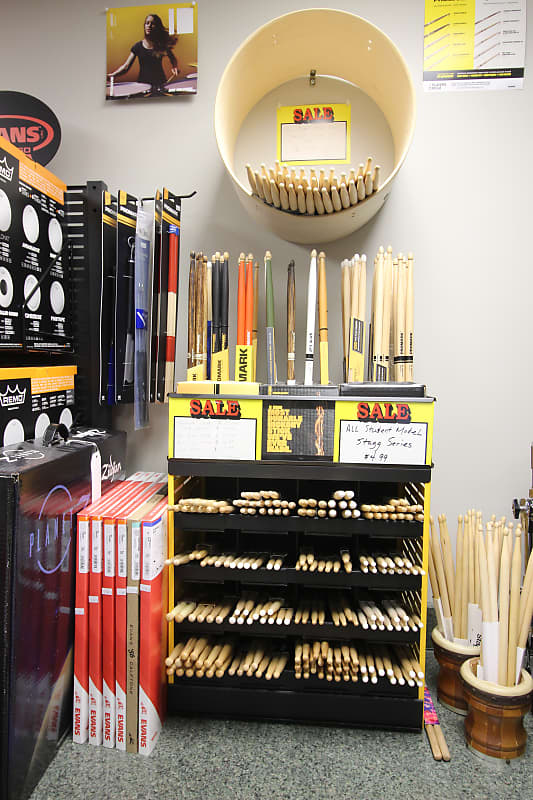 ProMark Drum Stick Store Display Counter Top Rack | Reverb