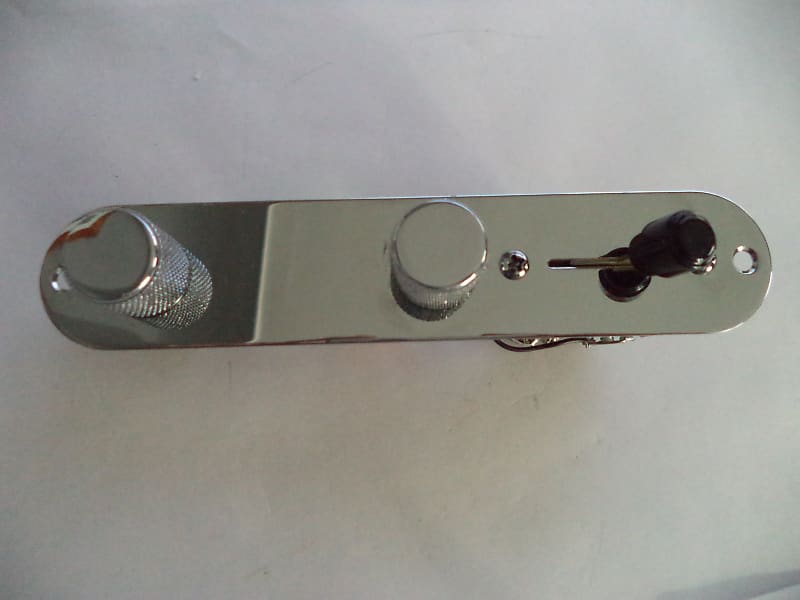 Telecaster Control Plate - Chrome | Reverb