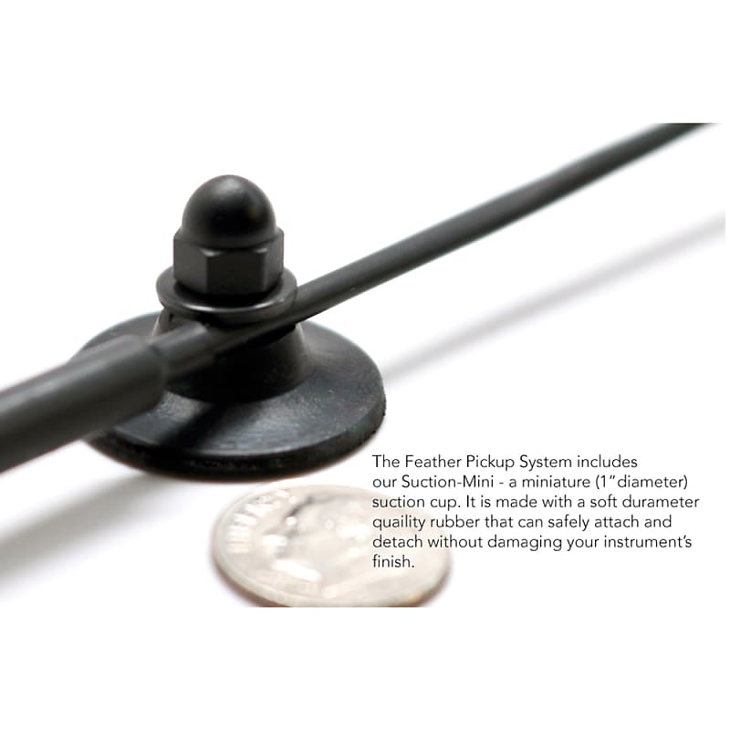 BASSOON PICKUP "THE FEATHER-2" BASS & TREBLE MICROPHONE | Reverb