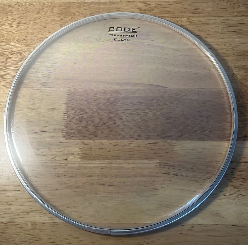 Code Drum Head 12” Generator Clear | Reverb