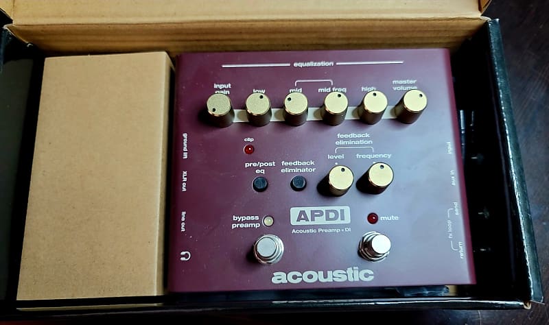 Acoustic APDI 2020 - Maroon | Reverb