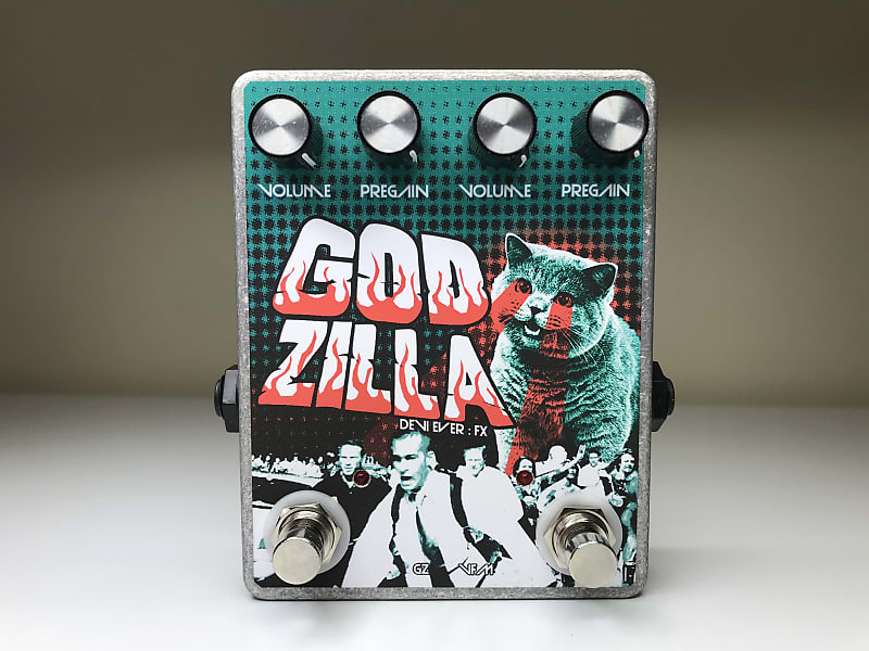 Devi Ever : FX OFFICIAL 2022 God Zilla dual fuzz 2022 - Cat | Reverb