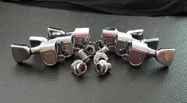 Gibson Chrome KeyStone Button Schaller M6 Tuner '70s Correct | Reverb