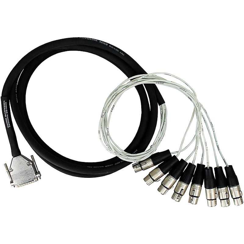 Rapco Horizon DA88XF - Analog DB25-XLRF Patch Snake 10 ft. | Reverb